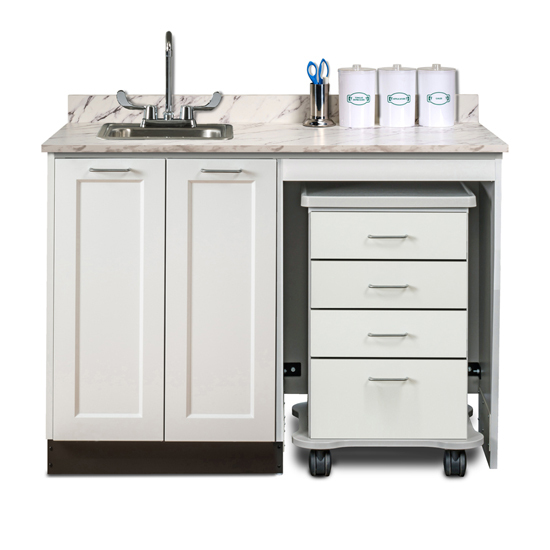 48" Fashion Finish, Cart-Mate Cabinet/Cart… | Clinton Industries, Inc.