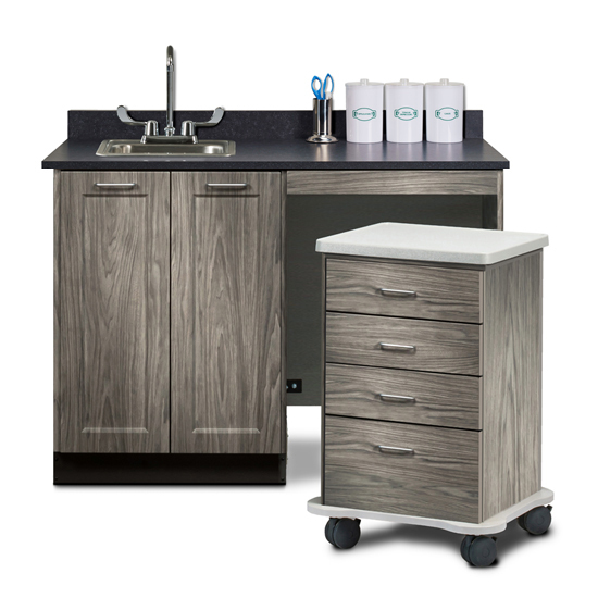 48" Fashion Finish, Cart-Mate Cabinet/Cart… | Clinton Industries, Inc.