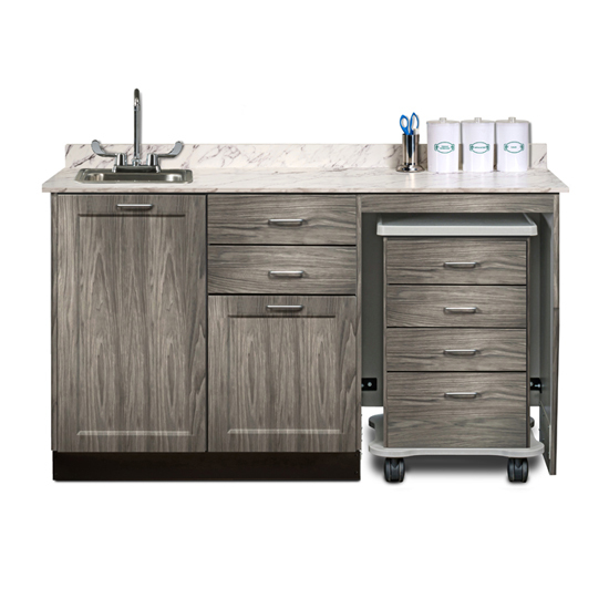 60" Fashion Finish, Cart-Mate Cabinet/Cart… | Clinton Industries, Inc.