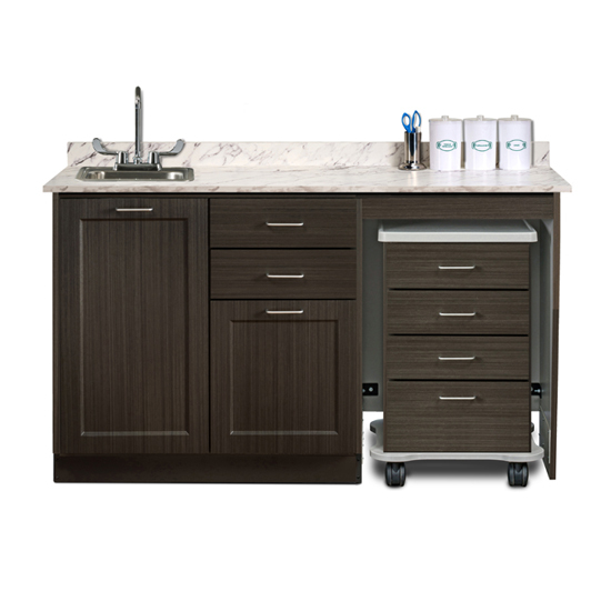 60" Fashion Finish, Cart-Mate Cabinet/Cart… | Clinton Industries, Inc.