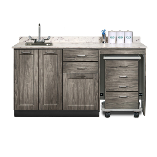 66" Fashion Finish, Cart-Mate Cabinet/Cart… | Clinton Industries, Inc.