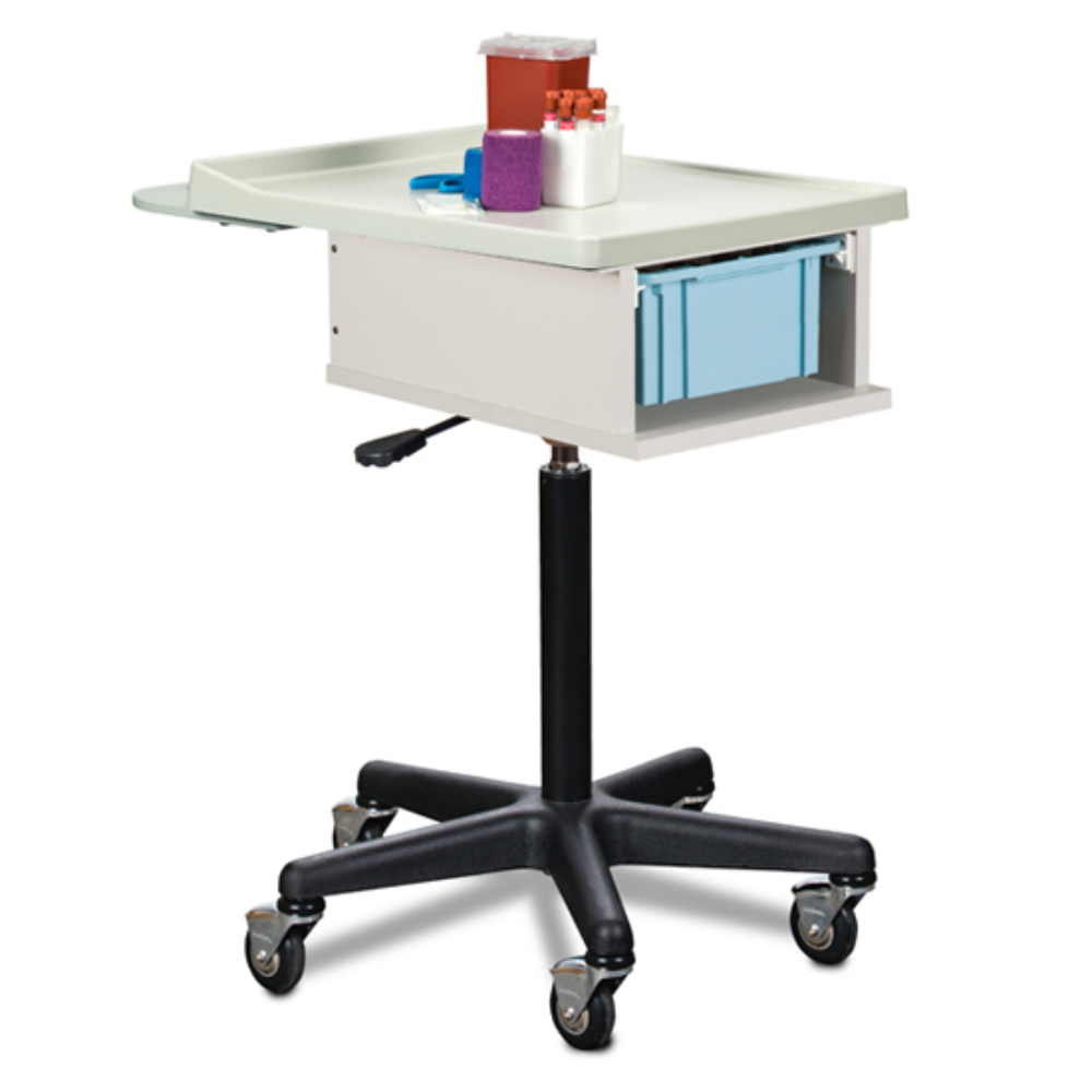 One-Bin Phlebotomy Cart | Clinton Industries, Inc.