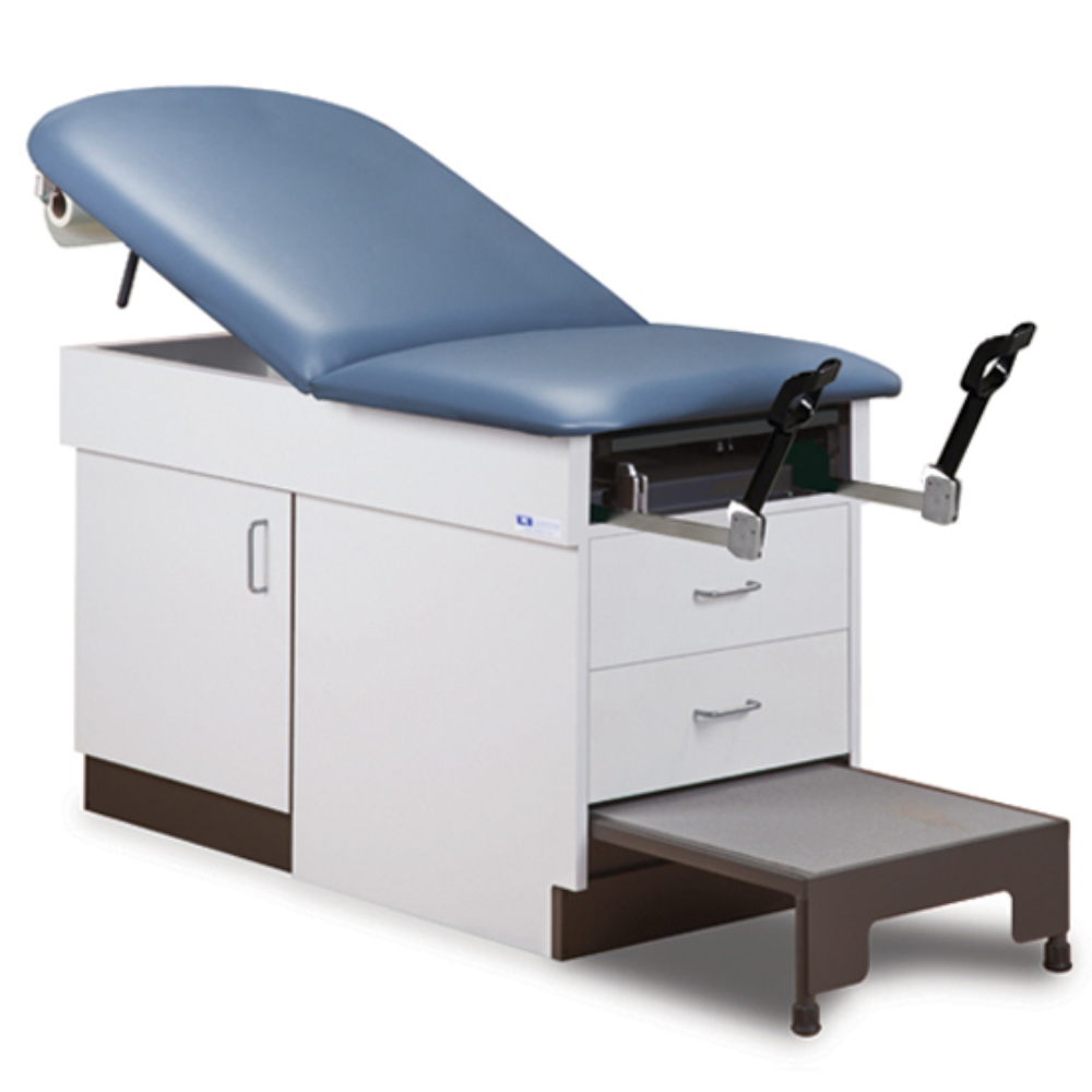 Family Practice Table with Step Stool | Clinton Industries, Inc.