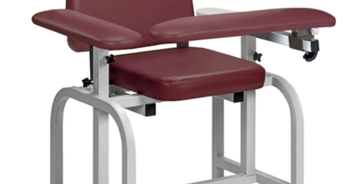 Lab X Series, Blood Drawing Chair with… | Clinton Industries, Inc.