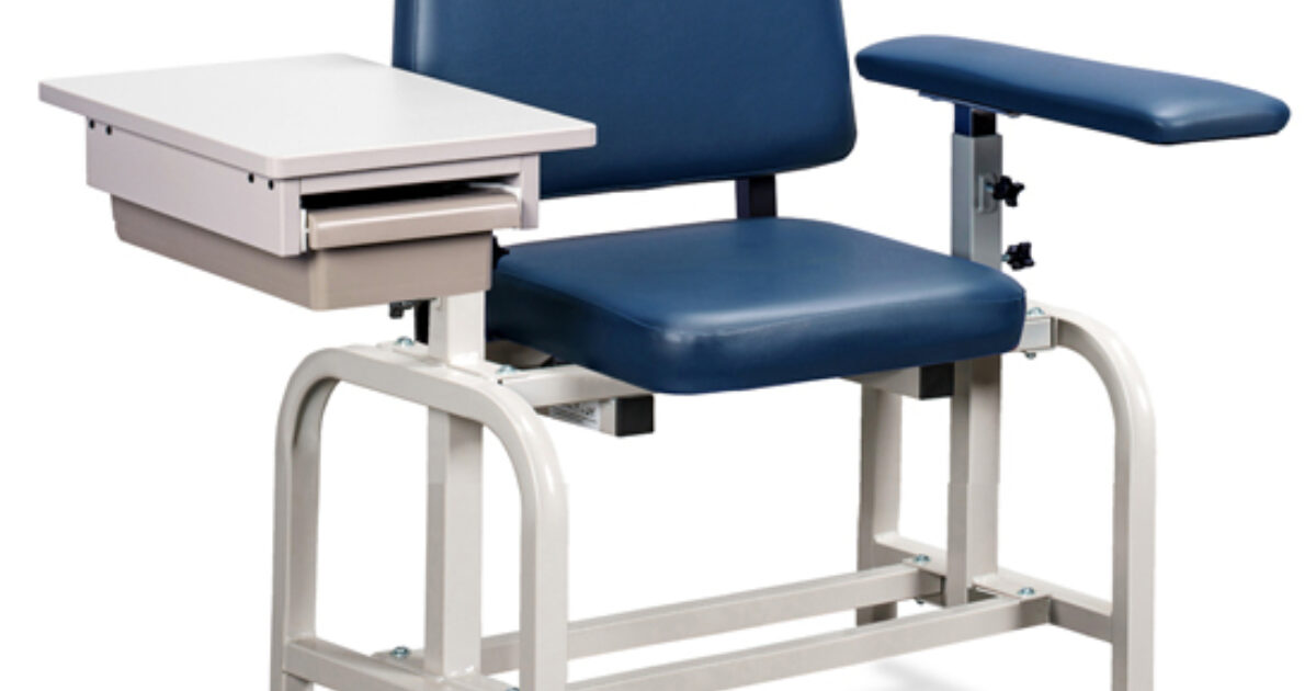 Lab X Series, Blood Drawing Chair with… | Clinton Industries, Inc.