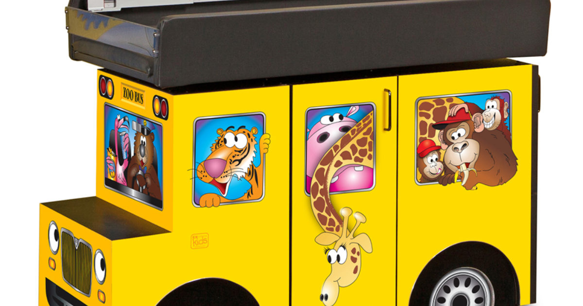 Scale Table/Zoo Bus with Jungle Friends | Clinton Industries, Inc.