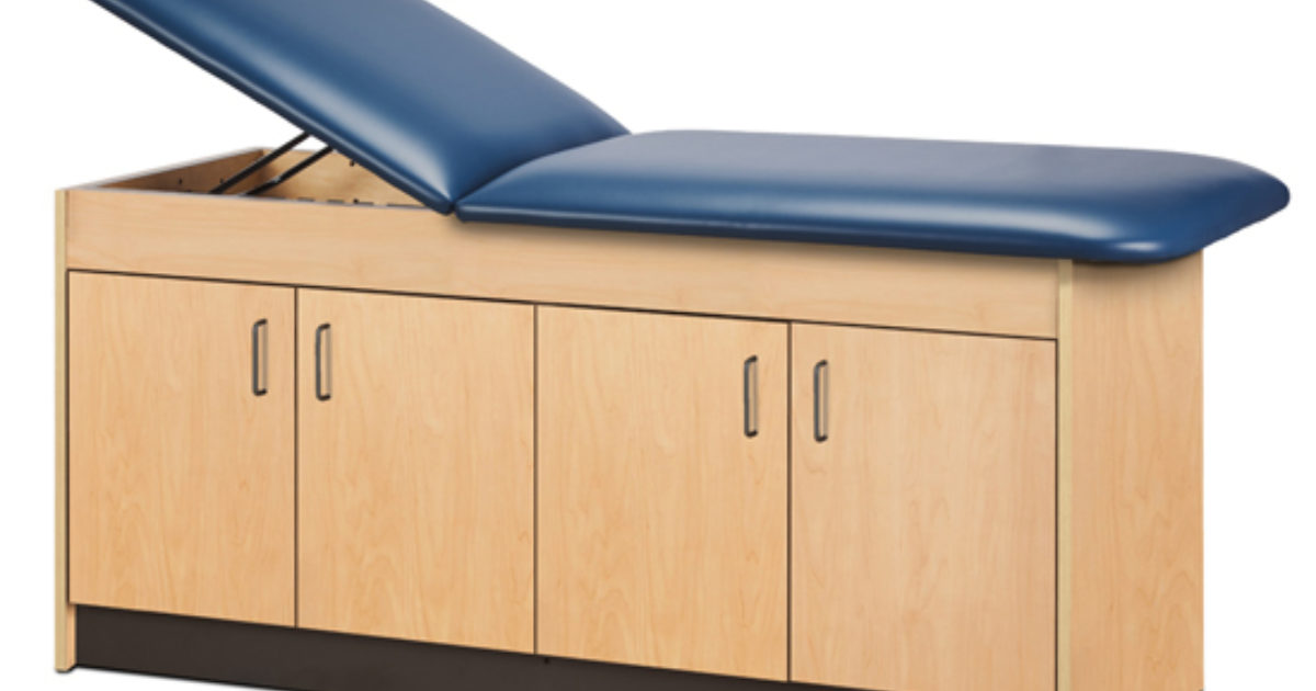 Cabinet Style, Treatment Table with Doors | Clinton Industries, Inc.