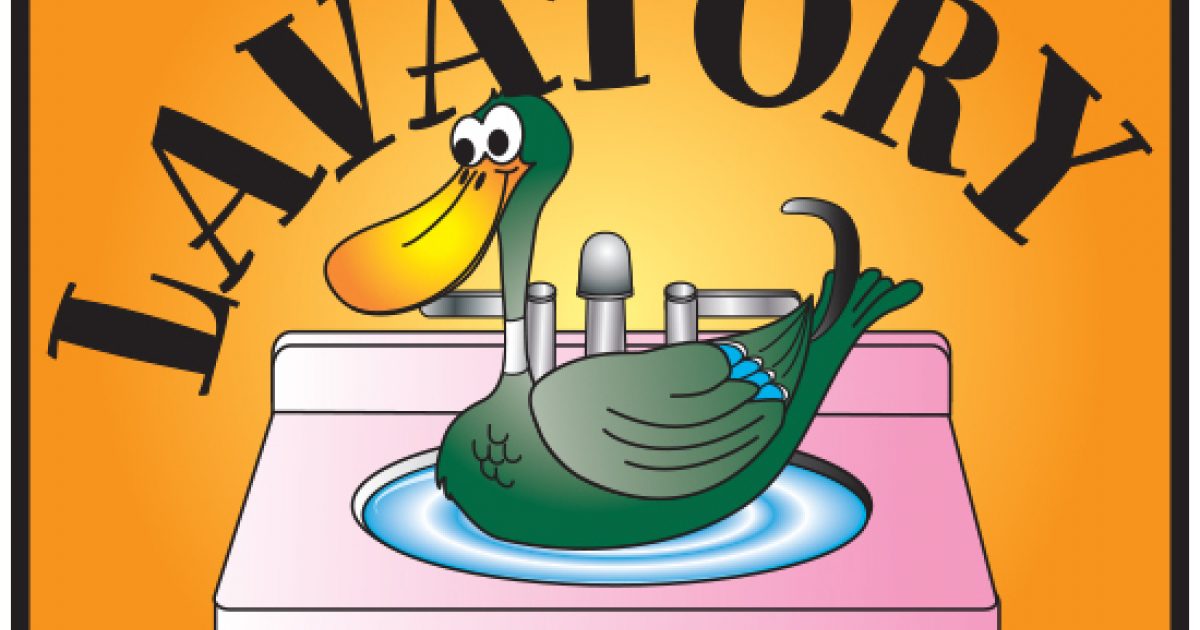 Lavatory Sign | Clinton Industries, Inc.