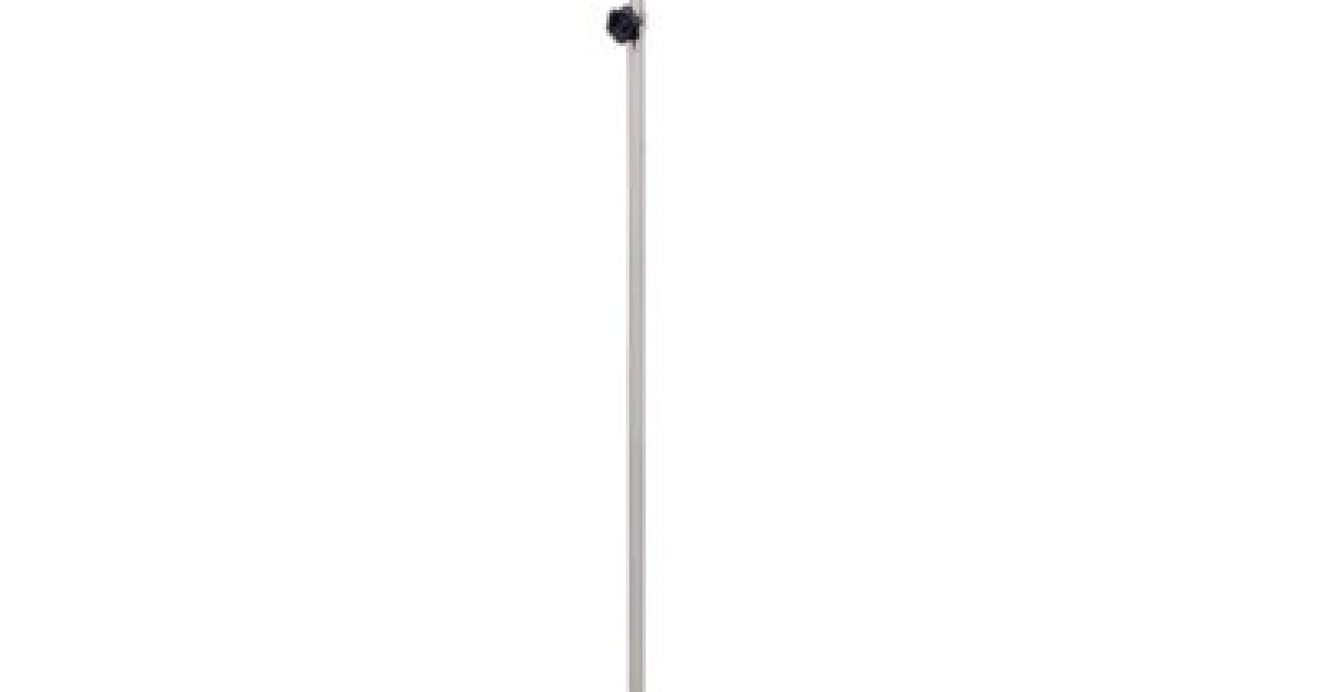 Stainless Steel* IV Pole with 4-Hook Top | Clinton Industries, Inc.