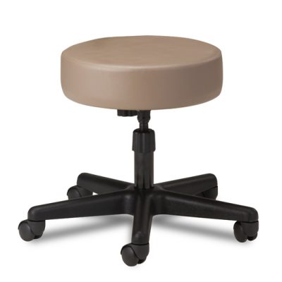 Black Base, 5-Leg, Pneumatic Stool | Clinton Industries, Inc.