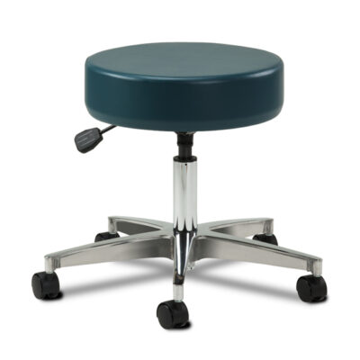 5-Leg Pneumatic Stool with Backrest | Clinton Industries, Inc.