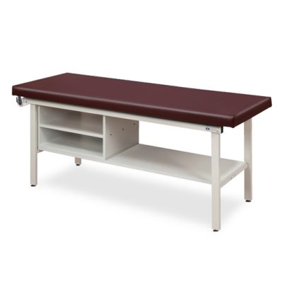 Alpha Series Treatment Table with Shelf | Clinton Industries, Inc.