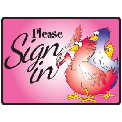 Sick Patients Sign | Clinton Industries, Inc.