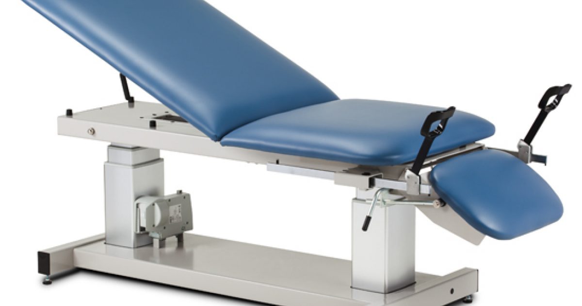 Multi-Use, Ultrasound Table with Stirrups | Clinton Industries, Inc.