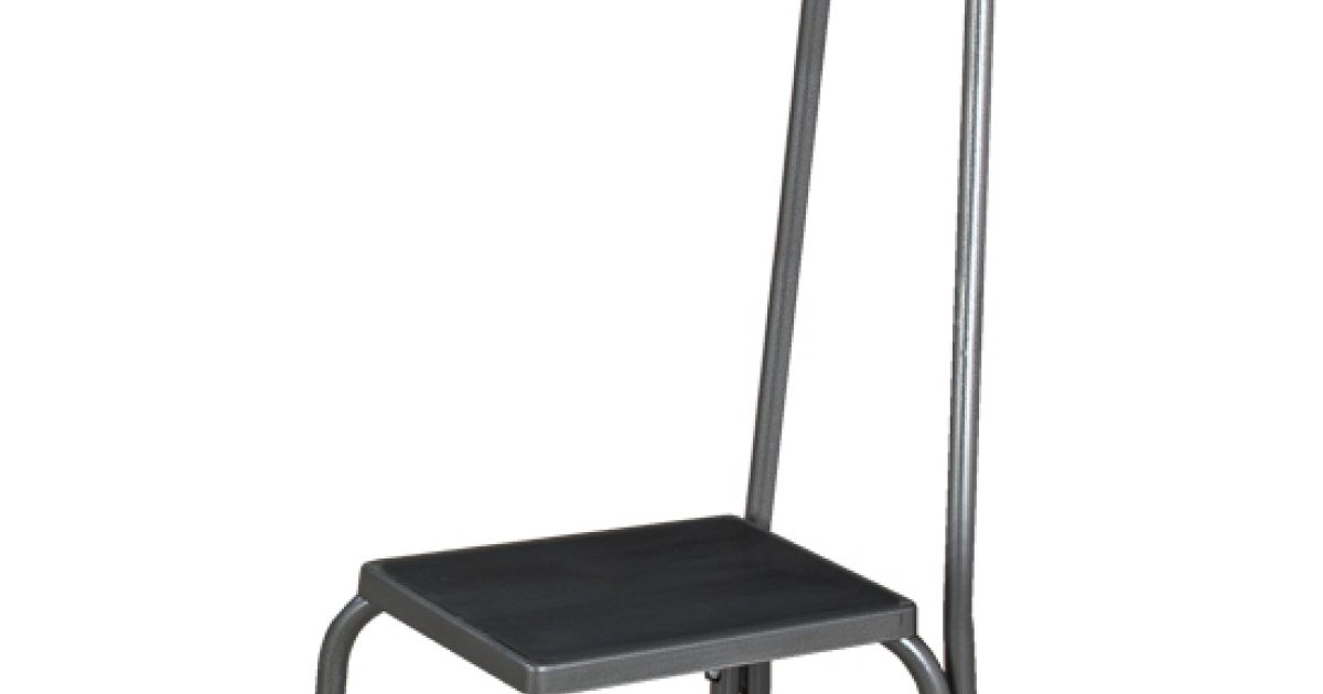 Economy Step Stool with Hand Rail | Clinton Industries, Inc.