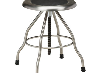 *Stainless Steel Stool with Rubber Feet | Clinton Industries